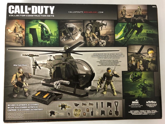 HÉLICOPTÈRE DE COMBAT Mega Bloks Call of Duty Chopper Strike 06816 NEUF ...