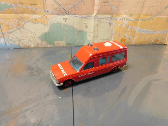 NOREV POMPIER MERCEDES ambulance EUR 8,00 - PicClick FR
