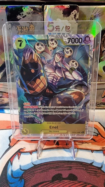 ENEL OP05-100 SR Awakening Of The New Era English One Piece Card (NM) £1.50 - PicClick UK