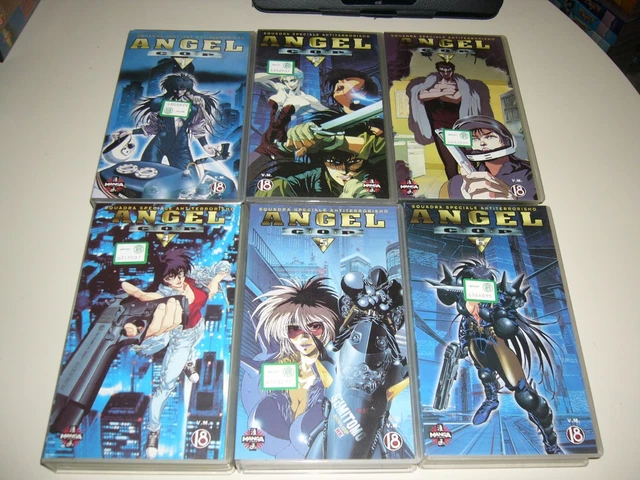 VHS ANGEL COP Completo Anime Inedito Dvd Manga Dynamic Yamato Oav Ova ...