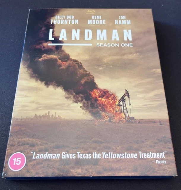 LANDMAN SEASON 1 Complete First Series Blu Ray Billy Bob Thornton ...