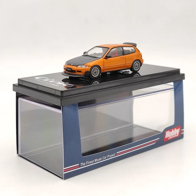 HOBBY JAPAN 1:64 Honda Civic EG6 JDM STYLE MESH WHEEL Orange HJ641017FP Diecast $34.78 - PicClick AU