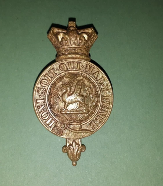 QUEEN VICTORIA THE Welsh Regiment Of Foot British Army Glengarry Cap ...