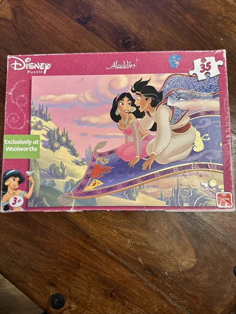 JUMBO DISNEY PRINCESS The Little Mermaid 35 Pieces Rare Woolworths ...