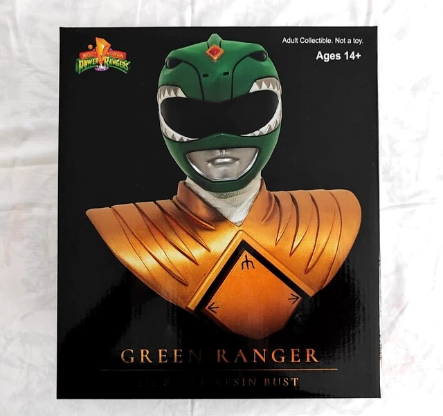 MIGHTY MORPHIN POWER Rangers Legends in 3D Bust 1/2 Green Ranger ...