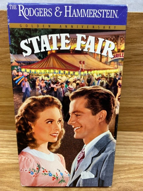 VINTAGE STATE FAIR VHS Movie 20th Century Fox From 1945 Novel by PHILIP ...