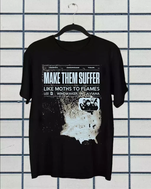 MAKE THEM SUFFER Band North America Tour 2025 T Shirt Full Size S-4XL £ ...