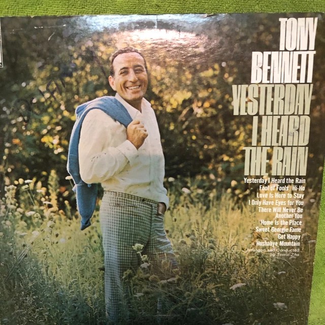 TONY BENNETT - Yesterday I Heard The Rain - DISQUE VINYLE LP EUR 5,00 ...