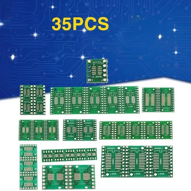 CARTE DIP PCB carte PCB planche pain num rique SMD Turn to DIP accessoires EUR 8,06 - PicClick FR