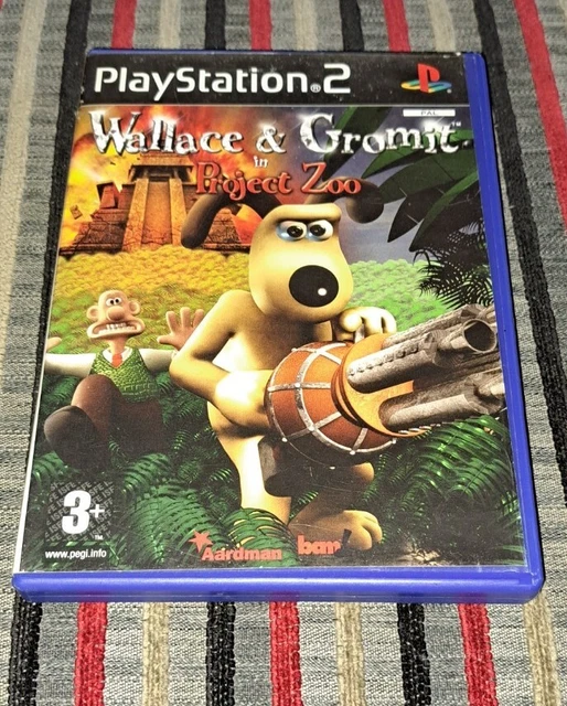 WALLACE & GROMIT In Project Zoo PS2 Sony PlayStation 2 Complete With ...