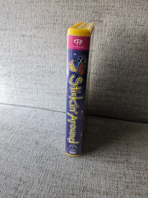 STICKIN’ AROUND (VHS, 1996, Clamshell) YTV Cartoon TV Series Rare ...