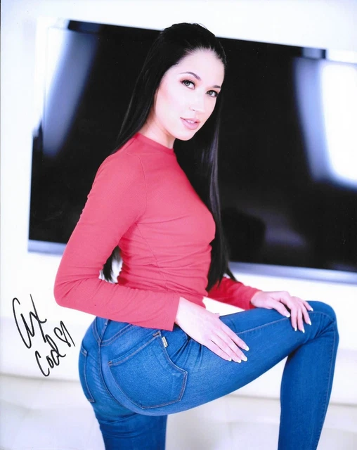 Alex Coal Adult Video Star Signed Hot 8x10 Photo Autographed Proof 11