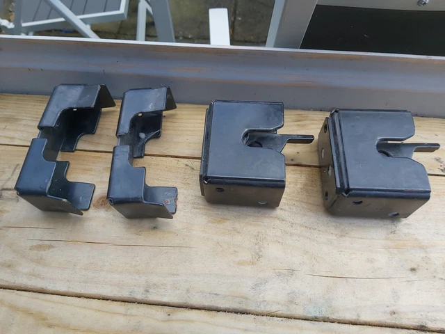 LAND ROVER WMIK Wolf Small Arms SA80 rifle mounting system 2 Pairs $95. ...