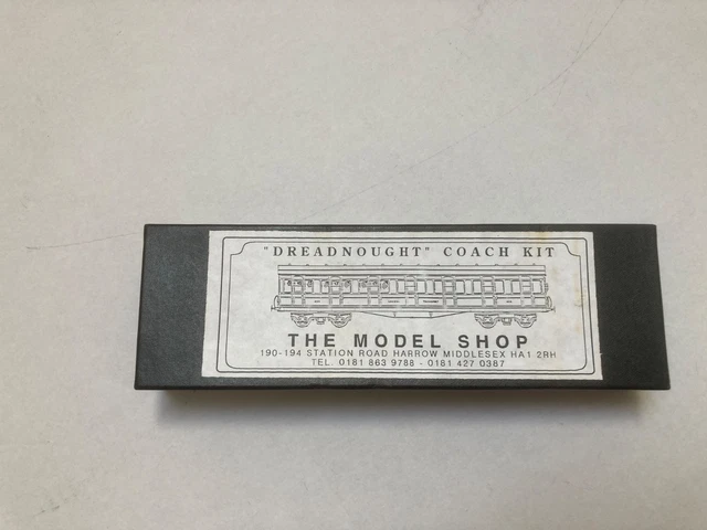 00 GAUGE METROPOLITAN Rly Dreadnought coach kit 7 Comp First. Harrow ...