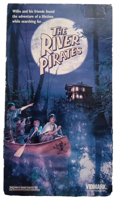 THE RIVER PIRATES, 1988, VIDMARK, VHS, Rare, Richard Farnsworth, Action ...