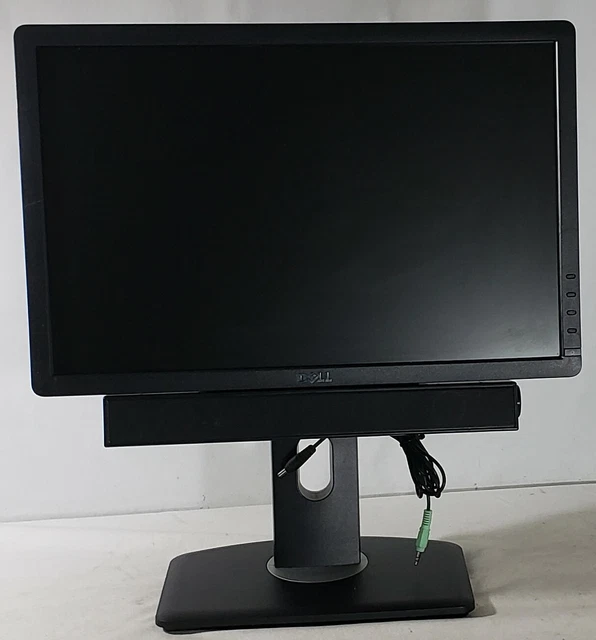 DELL P1913T LED 19" LCD Professional Monitor W/Dell AX510PA Soundbar ...
