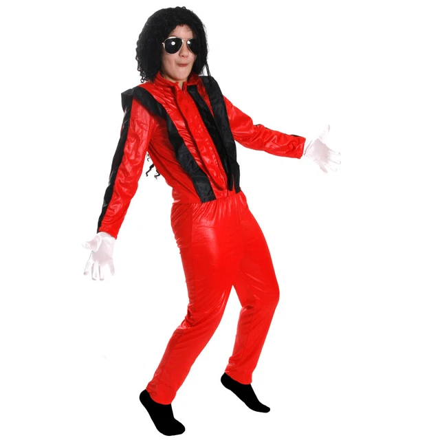 KIDS KING OF Pop Costume Superstar Outfit Jacko Popstar Thriller Fancy ...