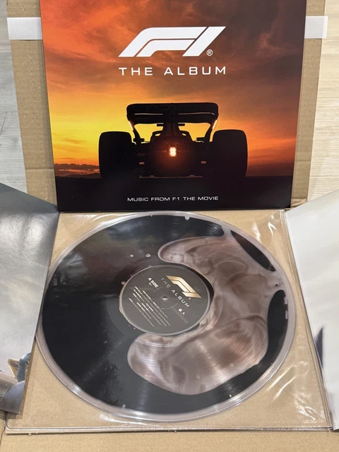F1 THE ALBUM 2025 Soundtrack Limited Edition Oil Filled Vinyl LP - New ...