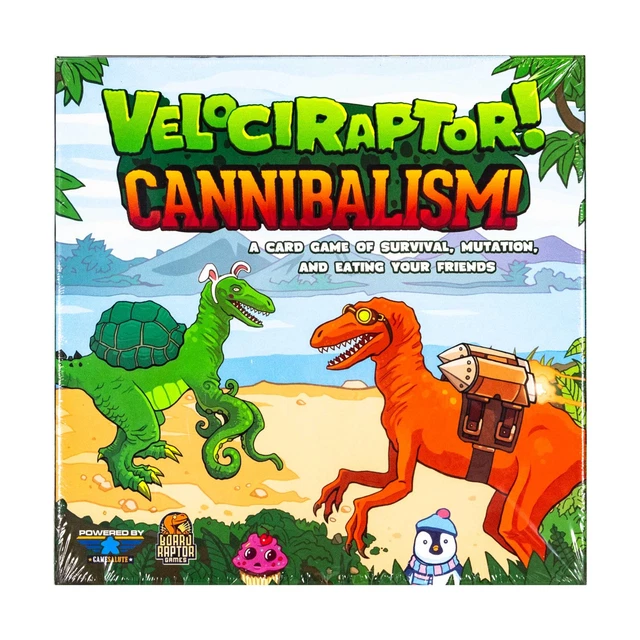 BOARD RAPTOR BOARDGAME Velociraptor! Cannibalism! Box SW (New) £143.92 ...