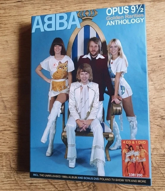ABBA RARE FAN club Box Set 4 CDs + DVD MINT and Sealed! ONLY 200 FREE ...