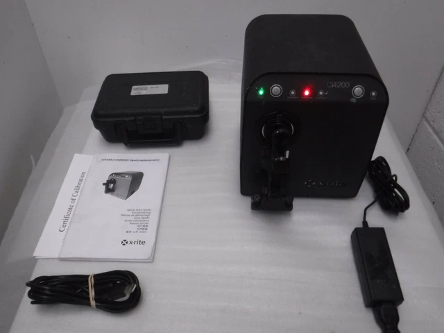 XRITE X-RITE CI4200 Benchtop Sphère Spectrophotomètre EUR 4.385,62 ...
