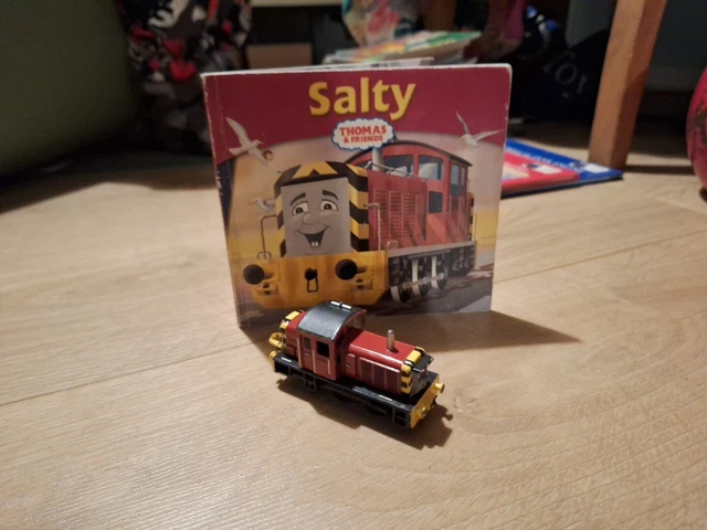 THOMAS THE TANK Engine - Salty Die Cast Train and Book £3.90 - PicClick UK