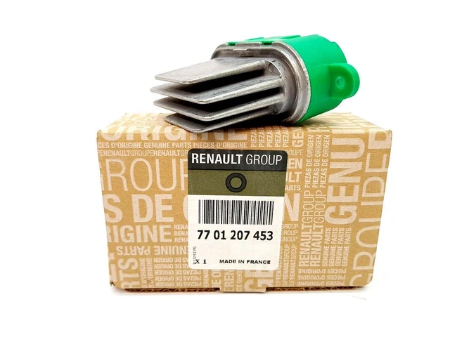 RHÉOSTAT VENTILLATEUR NOUVELLE Original 7701207453 Renault EUR 133,87 ...
