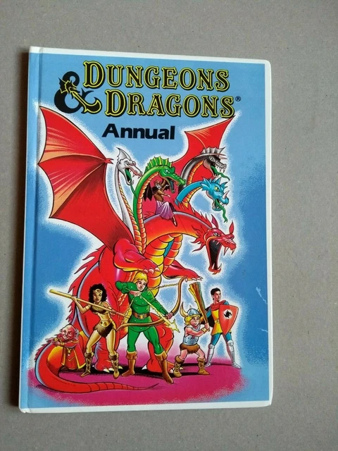 1988 MARVEL CARTOON Dungeons & Dragons Annual £96.11 - PicClick UK