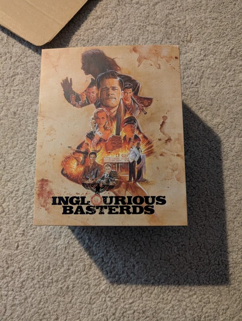 INGLOURIOUS BASTERDS 4K UHD Complete Basterds Limited Edition Steelbook ...