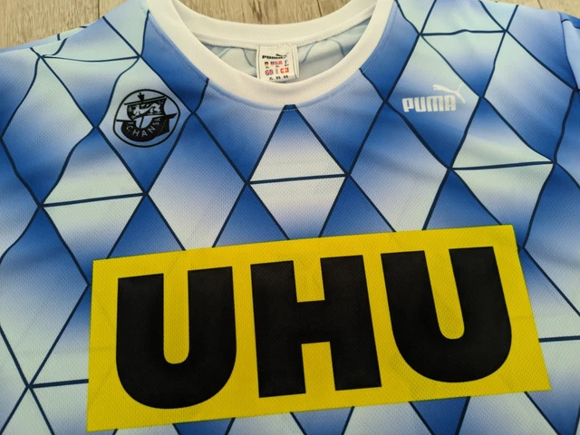 FC HANSA ROSTOCK Puma Shirt Uhu 90/91 XL T-Shirt wie Trikot Auswärts ...