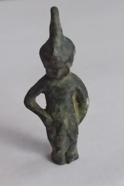 RARE ANCIENT ROMAN Bronze Pendant Of God Priapus As A Boy 200-300 Ad £ ...
