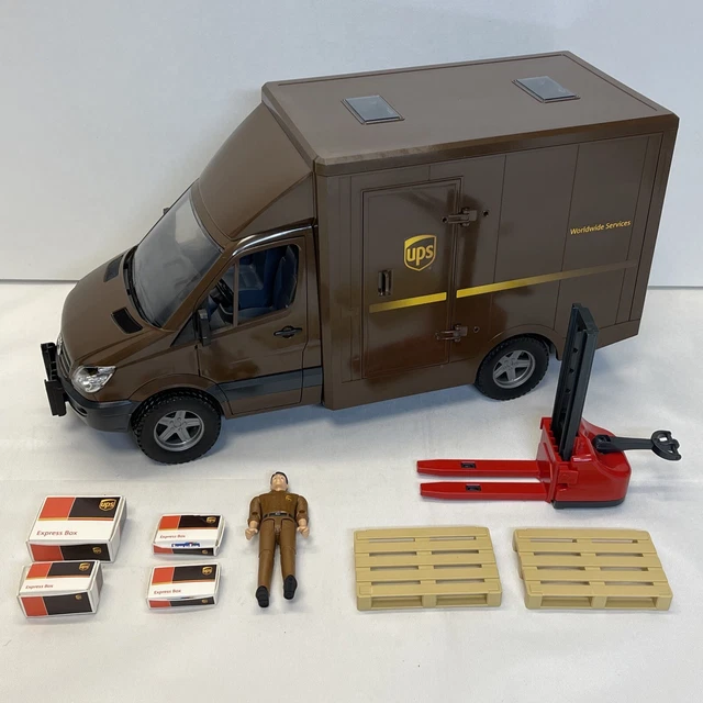 CAMION MERCEDES BENZ Sprinter Delivery Van with Pallet Mover and Driver ...