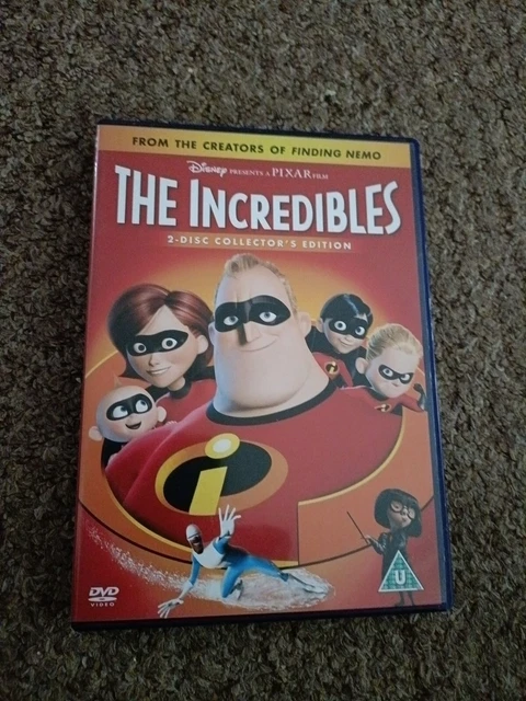 DISNEY PIXAR THE Incredibles DVD 2 Disc Collectors Edition EUR 3,43 ...