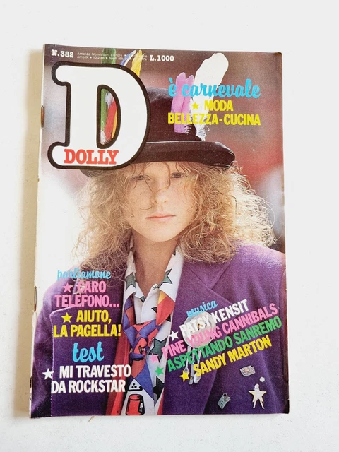 MAGAZINE DOLLY 382-1986 Patsy Kensit-Sandy Marton +Affiche Fine Young Cannibals EUR 24,88 ...