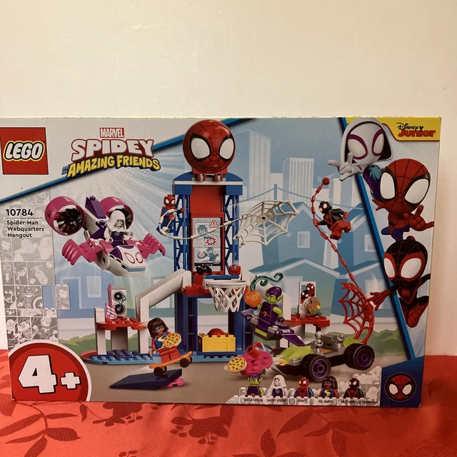 LEGO 10784 SPIDEY Amazing Friends/Disney Junior/Spider-Man Webquarters ...