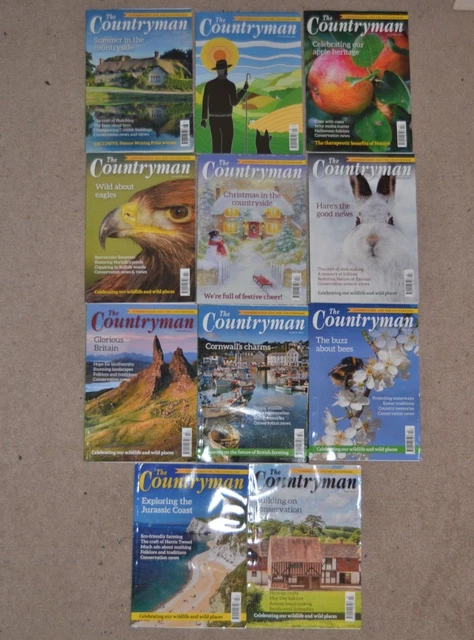 &&COUNTRYMAN MAGAZINE COLLECTION 2020-2021, one calendar year's worth ...
