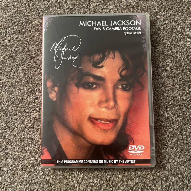 MICHAEL JACKSON FAN'S Camera Footage Dvd Inc Booklet And Postcards £12. ...