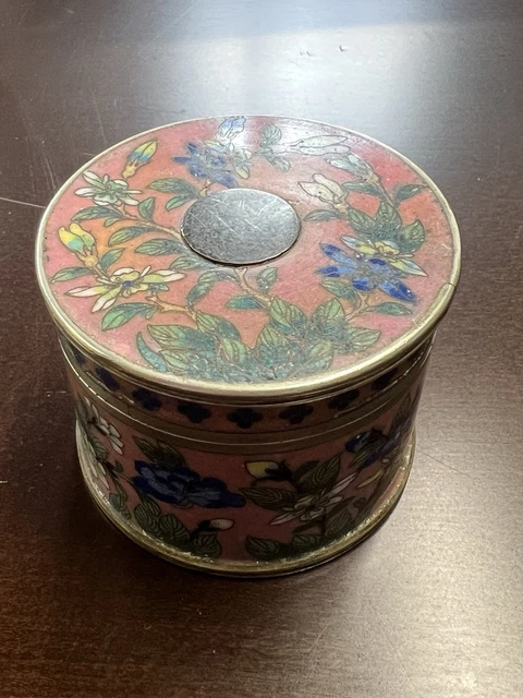 CLOISONNÉ TRINKET POT £31.90 - PicClick UK