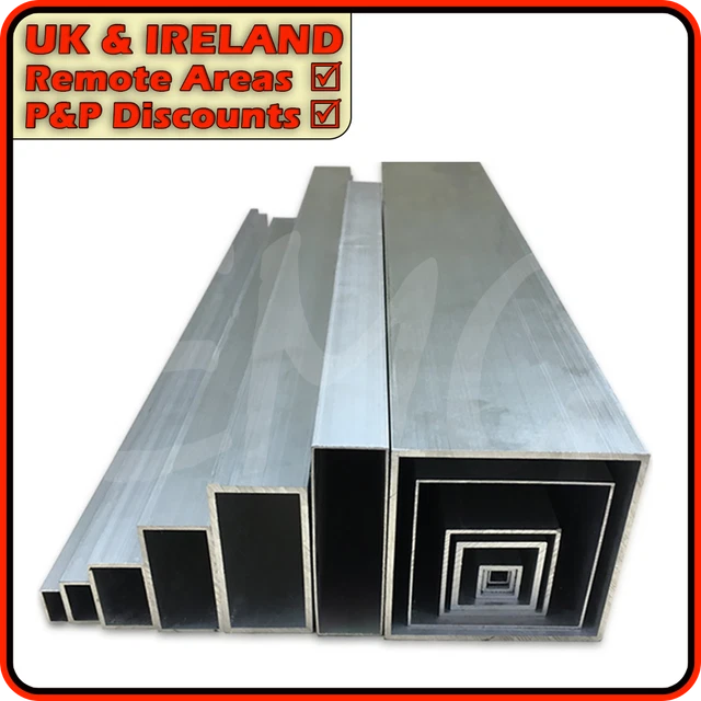 ALUMINIUM BOX SECTION DISCOUNTED due to defect 25% off at checkout £25. ...
