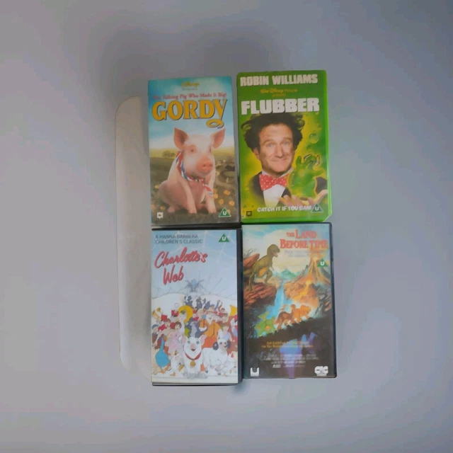 CLASSICS VHS BUNDLE Of 4 Childrens Classic Video Tapes Including Disney ...