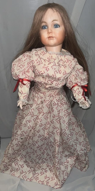 VINTAGE ARTIST REPRO Antique German K*R Simon Halbig 115 Bisque Doll 23 ...