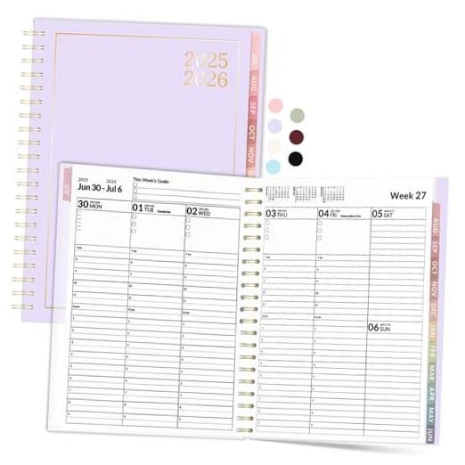 PLANNER 2025-2026, Appointment Book 2025-2026, Daily Weekly & Monthly ...