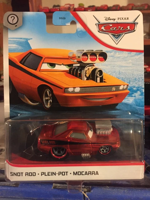 DISNEY PIXAR CARS Scavenger Hunt Metallic Snot Rod Mattel 1.55 Scale ...