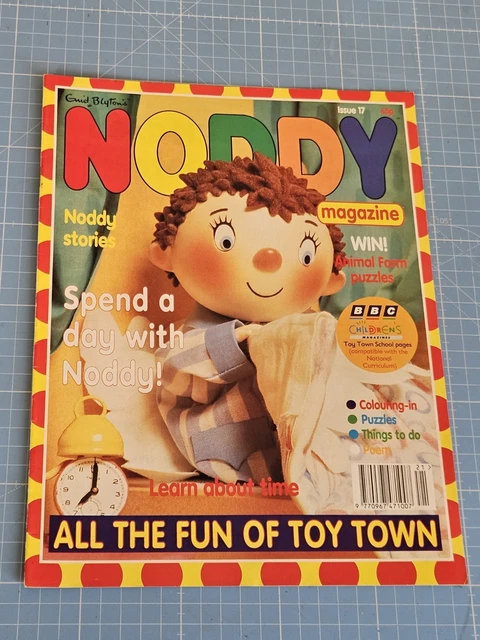 ENID BLYTON'S NODDY Magazine No. 17 1993 Vintage Comic Stories Puzzles ...