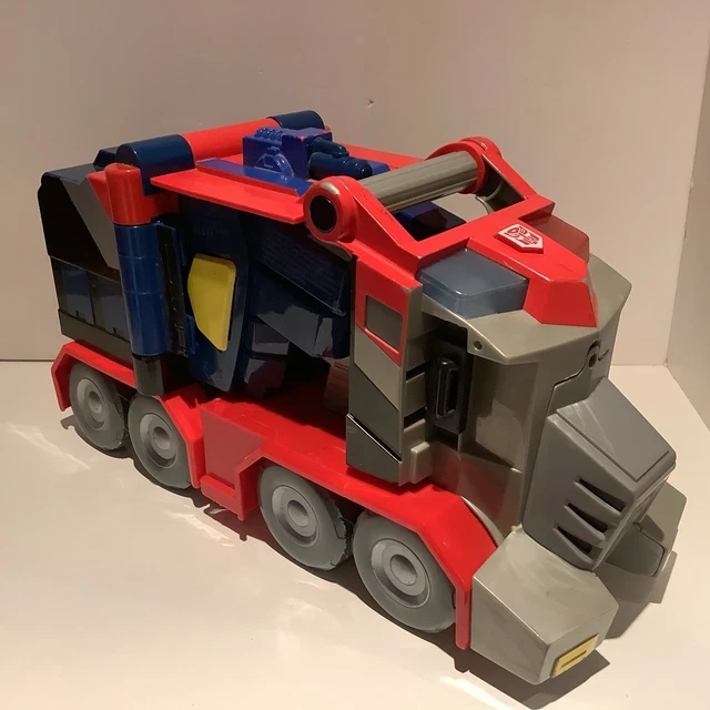TRANSFORMERS ANIMATED OPTIMUS Prime Battle Blaster - Lights and Sound ...