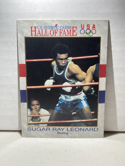 1991 IMPEL US Olympic Cards Hall of Fame Sugar Ray Leonard #29 Boxing ...