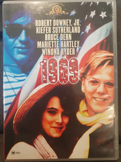 1969 RARE DVD Film Robert Downey Jr. Kiefer Sutherland, Winona Ryder ...