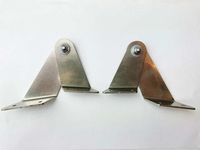 VW T2 WESTFALIA Pop Top Folding Roof bed Hinges (stainless steel) 1974 ...