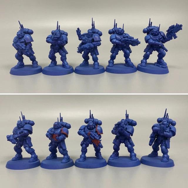 10 PRIMARIS INFILTRATORS Space Marines Warhammer 40K Ultramarines ...