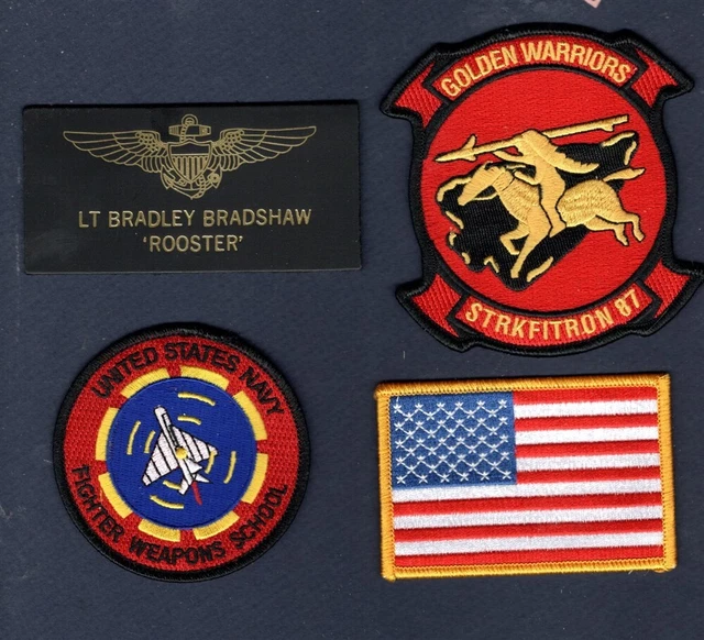NATASHA PHOENIX TRACE TOP GUN Maverick Movie Name Tag Navy Squadron ...